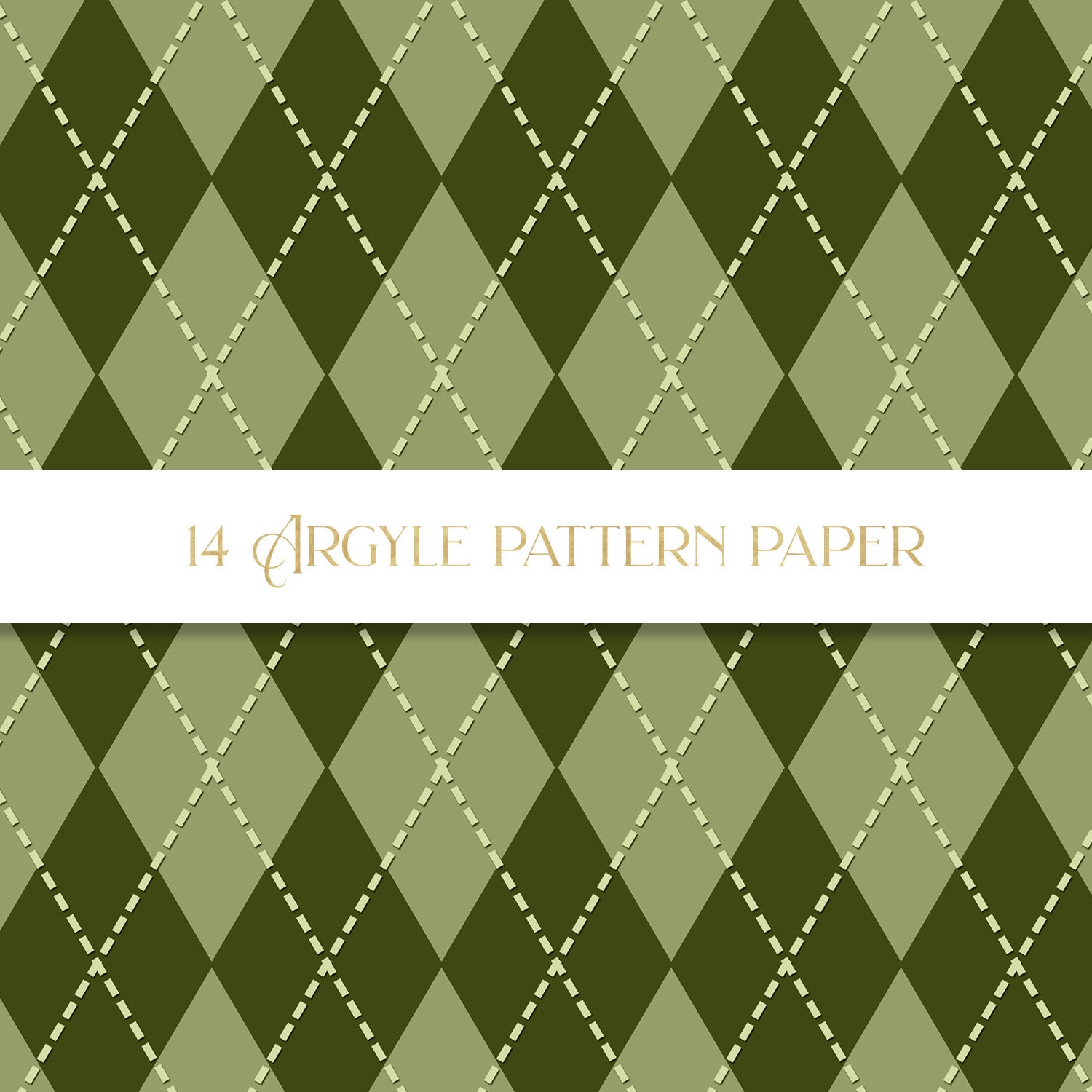 Argyle pattern digital paper plaid pattern stitched diamond | Etsy