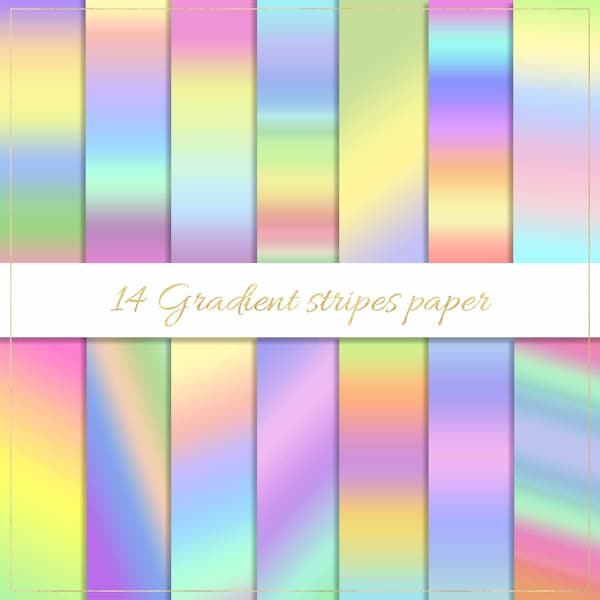 Stripe Digital Paper - Etsy