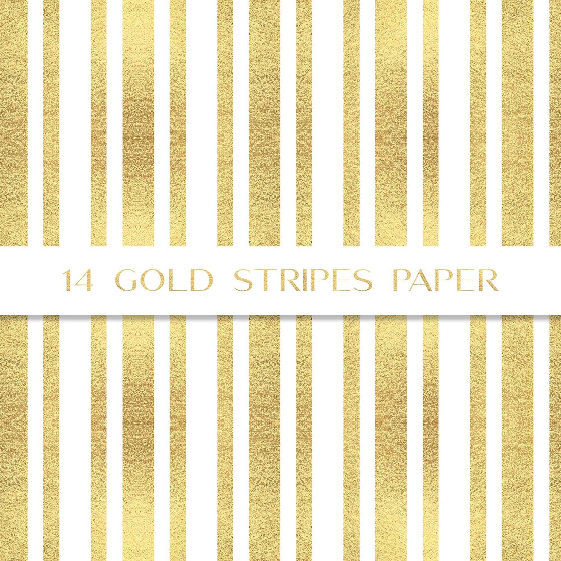 Gold Stripes Digital Paper, Seamless Paper, Gold Pattern Paper, Stripes ...