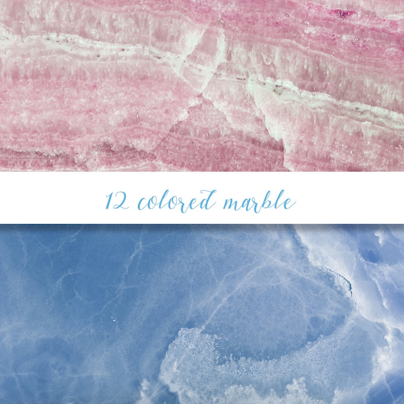 Colored Marble Digital Paper Pink Marble Paper Marble Paper - Etsy