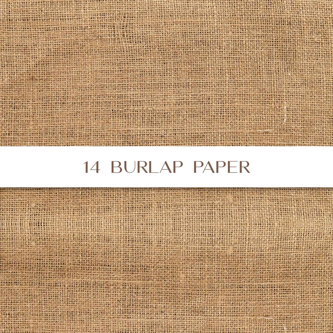 Burlap digital paper rustic background natural linen | Etsy