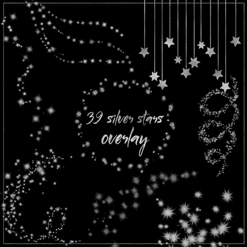 Silver Stars Bella Black Shorts - Etsy New Zealand