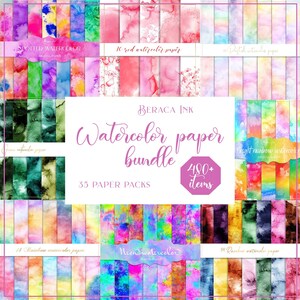 Pastel Watercolor Digital Paper, Pastel Ombre Wallpaper, Pastel ...