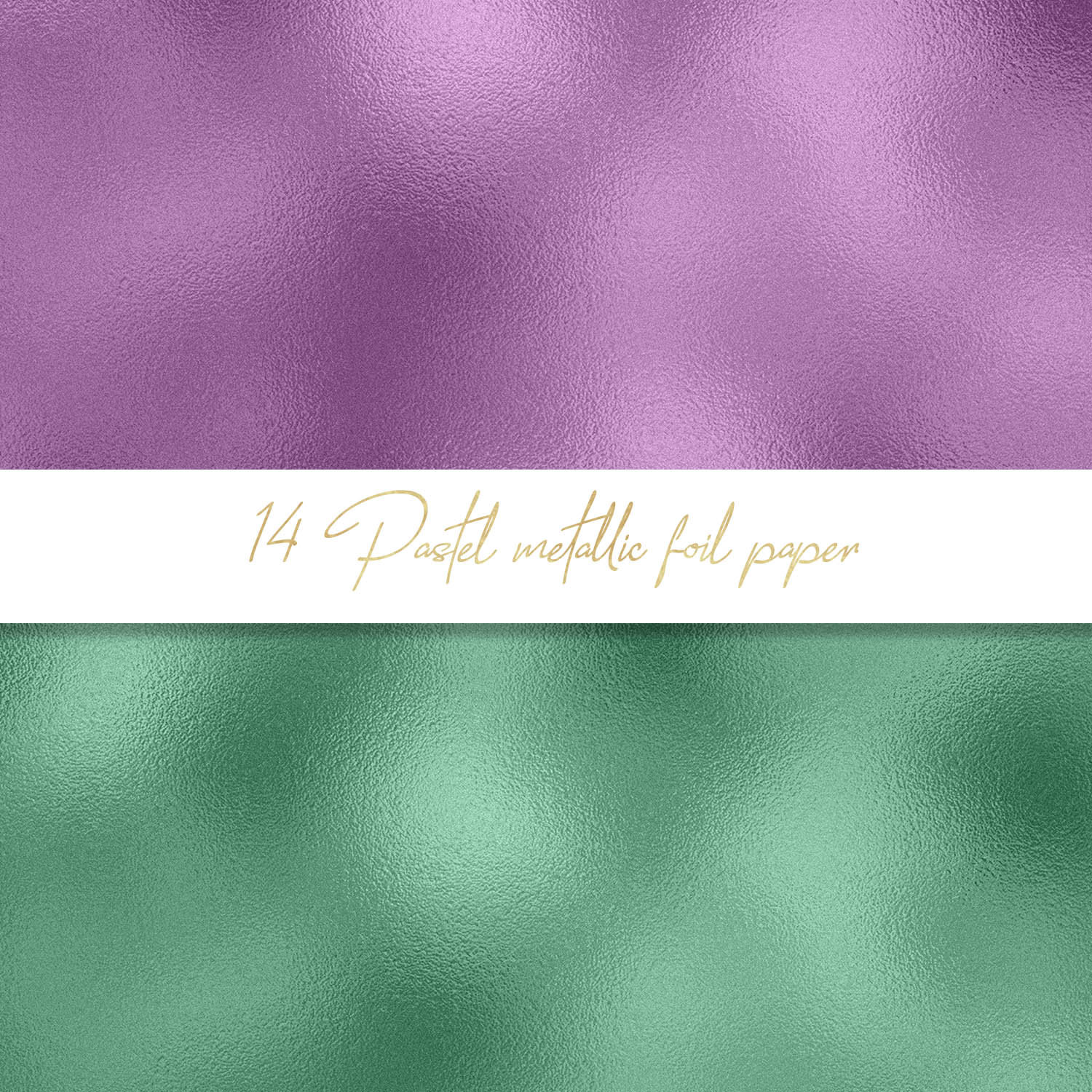 Pastel Metallic Foil Digital Paper, Colored Foil Background, Shimmering ...