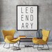 Legendary Print, Printable Legendary, Typography Wall Art, Legendary ...