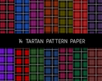 Buffalo Plaids Digital Paper Lumberjack Shirt's Plaid - Etsy