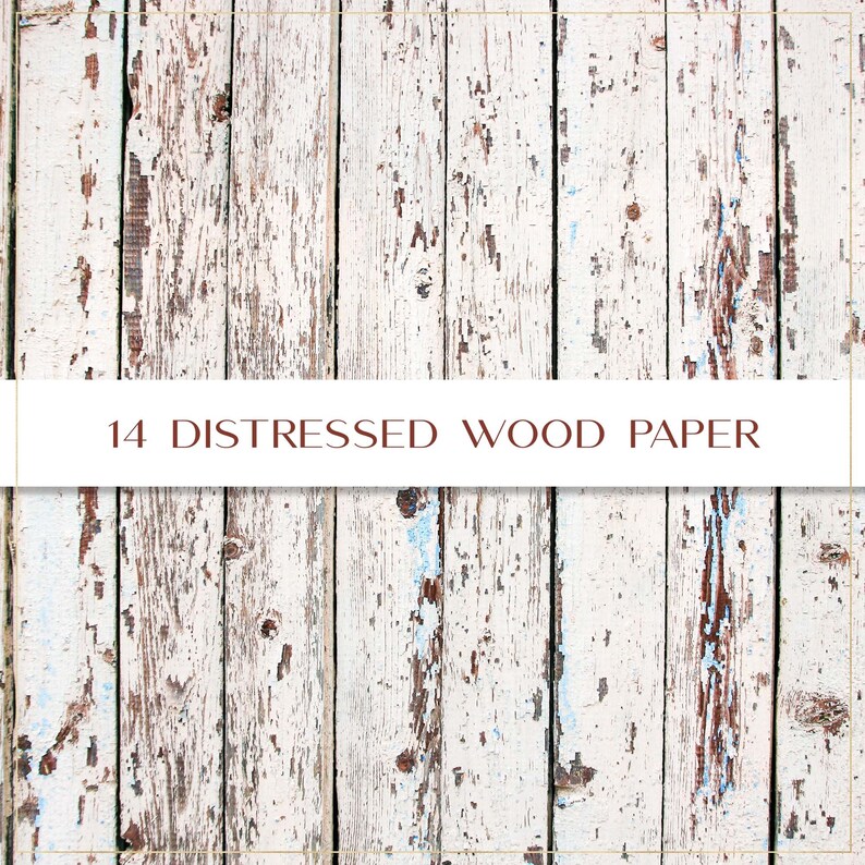 Distressed Wood Digital Paper Rustic Wood Texture Old Wood - Etsy