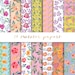 Summer Digital Paper, Floral Papers, Watercolor Flower Paper, Flower ...