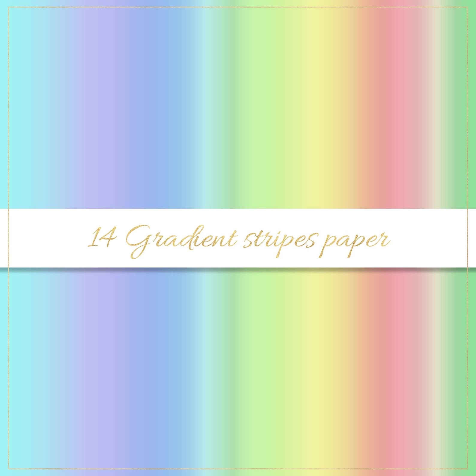Gradient Stripes Digital Paper, Gradient Backdrop, Ombre Background ...