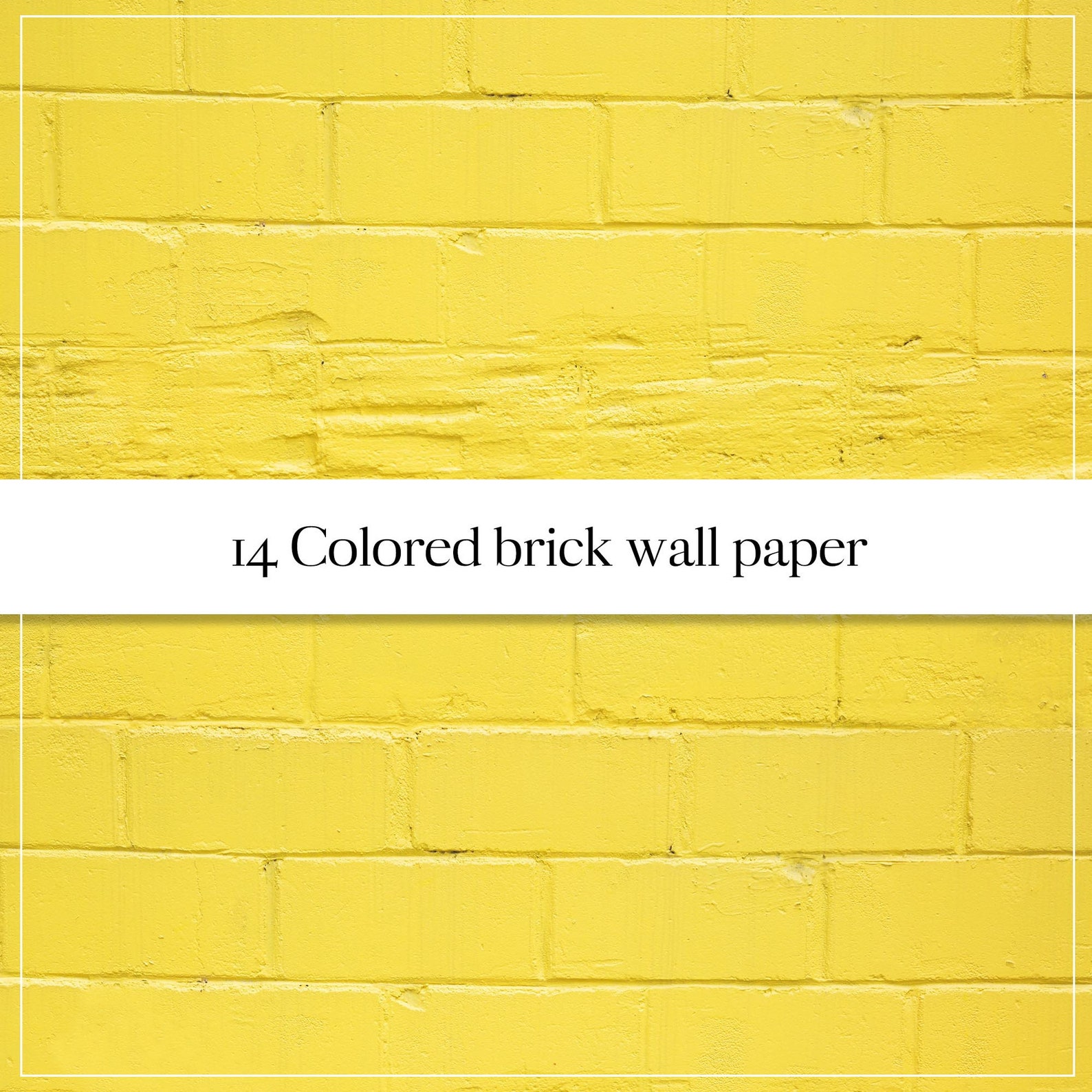 Colored Brick Wall Digital Paper Brick Background Red Brick | Etsy