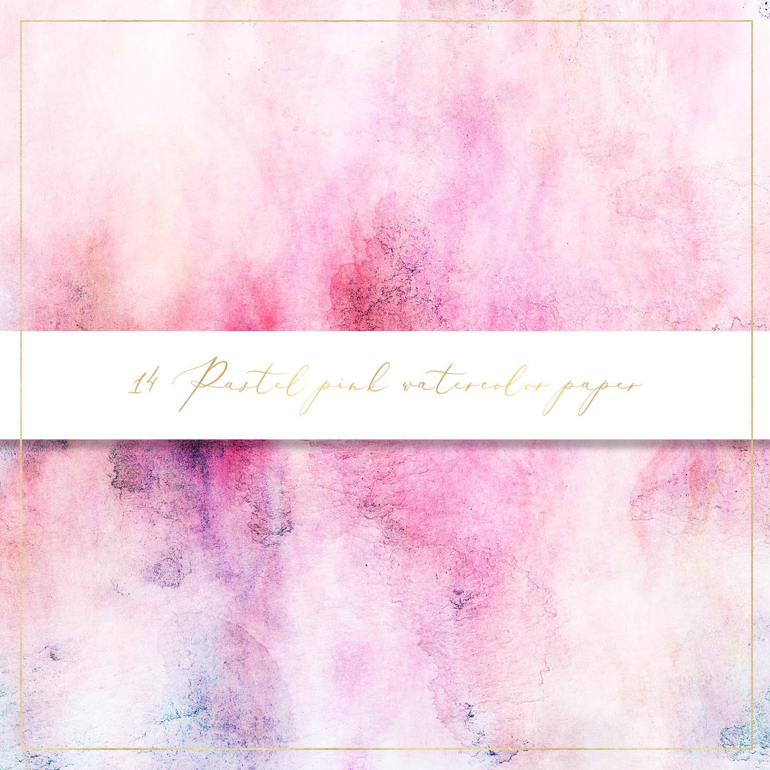 Papel digital rosa pastel fondo de galaxia textura de - Etsy México