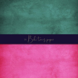 Boho Tones Digital Paper, Rainbow Background, Modern Watercolor Texture ...