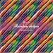 Rainbow Stripes Digital Paper, Seamless Pattern, Watercolour Texture ...