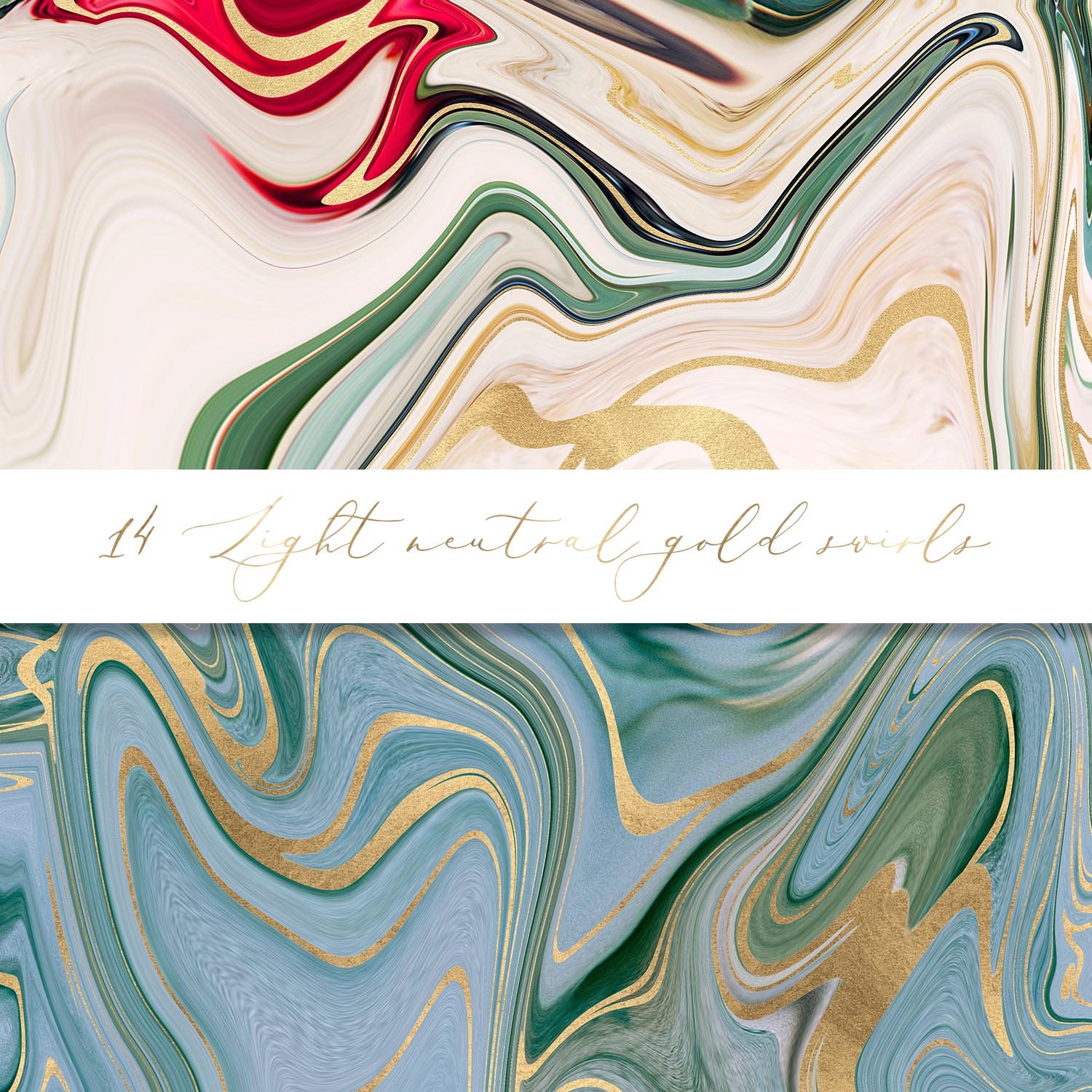 Light Neutral Gold Swirls Digital Paper Neutral Gold Veins - Etsy