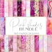 Color Shades Digital Paper BUNDLE, DIY Craft Paper, Rainbow Watercolor ...
