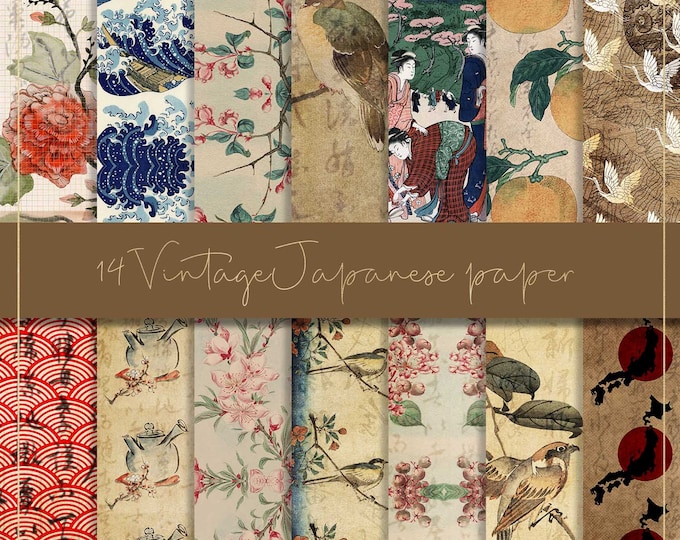 Japanese Wrapping Paper - Etsy