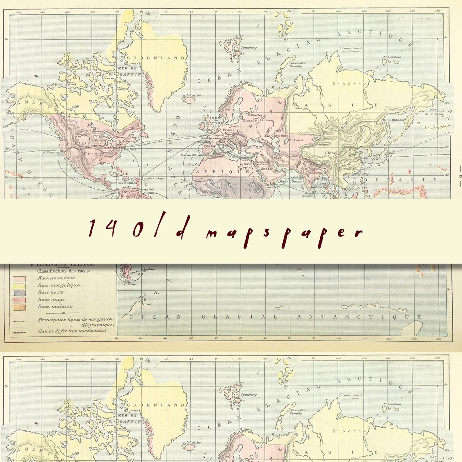 Old Maps Digital Paper Vintage World Maps Ephemera Paper | Etsy