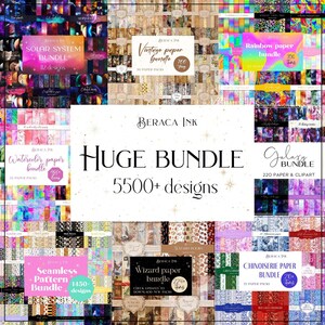 Solid Colors Paper BUNDLE, Digital Paper, Boho Wallpaper, Pastel ...