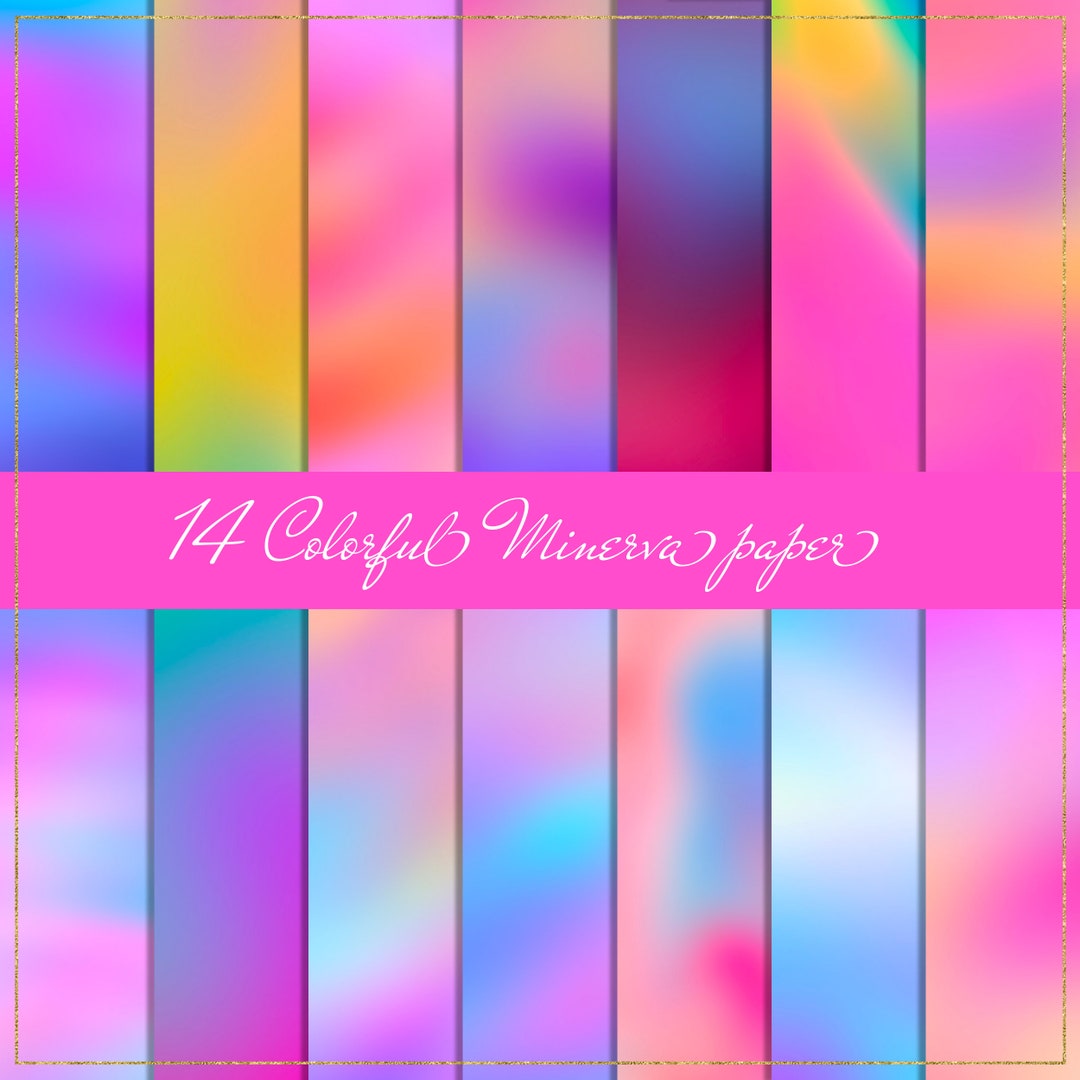 Colorful Digital Paper, Colorful Pattern, Rainbow Background, Abstract ...