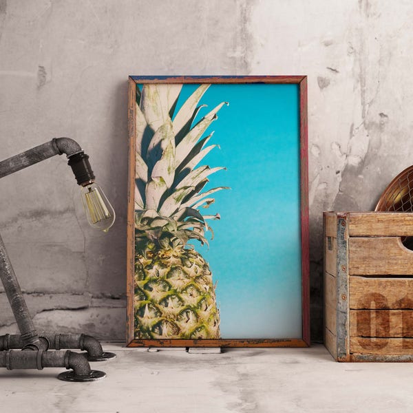 Pineapple Poster - Etsy
