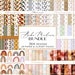 Boho Modern BUNDLE Digital Paper, Boho Flowers, Modern Rainbow ...