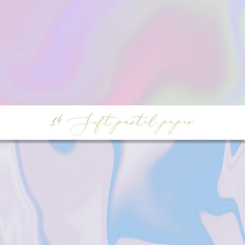 Soft Pastel Digital Paper Ombre Digital Paper Neutral Paper - Etsy