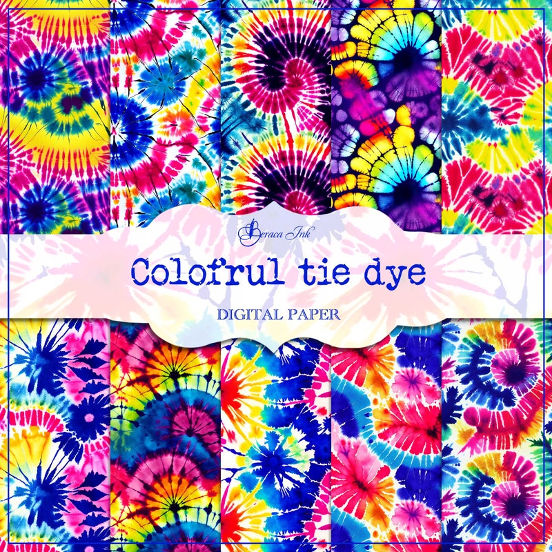 Neon Tie Dye - Etsy
