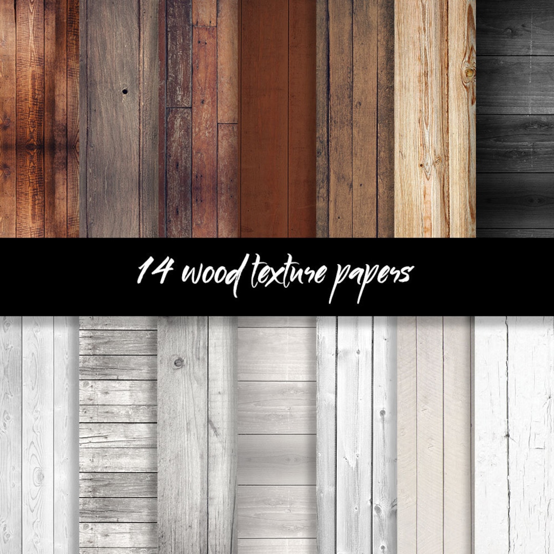 Vintage Wood Digital Paper Rustic Wood Scrapbook White Wood Background ...