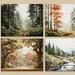 Summer Forest Journal Pages, Printable Nature Journal, Trees Collage ...