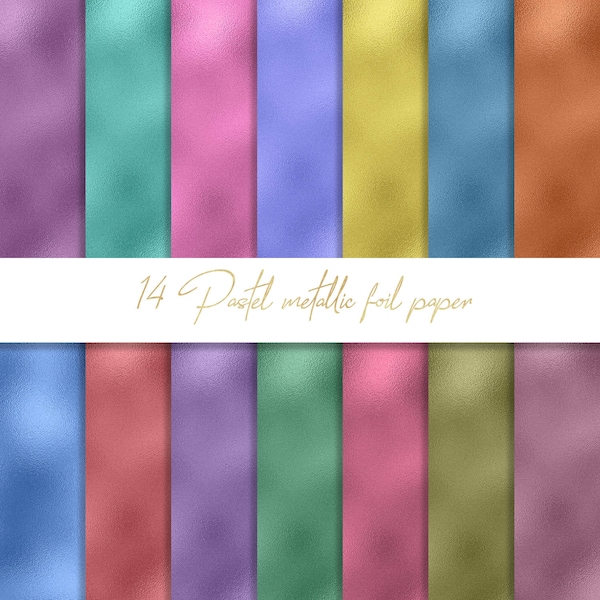 Foil Scrapbook Paper - Etsy