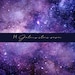 Galaxy Stars Digital Paper, Space Background, Watercolor Galaxy, Cosmic ...