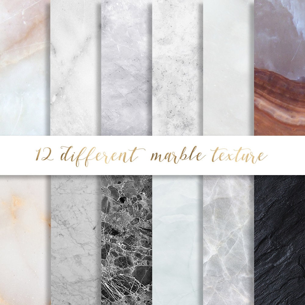 Marble Digital Paper Marble Texture Marble Paper Marble - Etsy