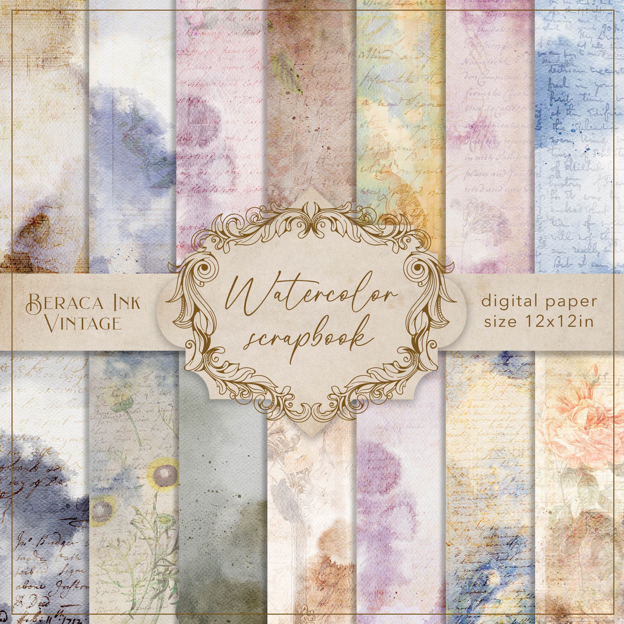 Digital Scrapbook Backgrounds