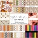 Boho Modern BUNDLE Digital Paper, Boho Flowers, Modern Rainbow ...