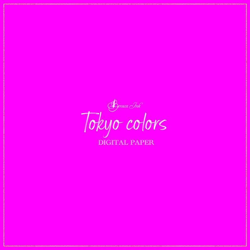 Tokyo Neon Digital Paper Solid Color Paper Green Neon Paper - Etsy