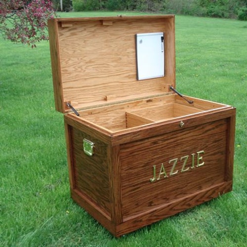 DIY Tack Trunk Woodworking Plan - Etsy