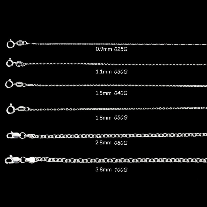 Silver Chains - Etsy