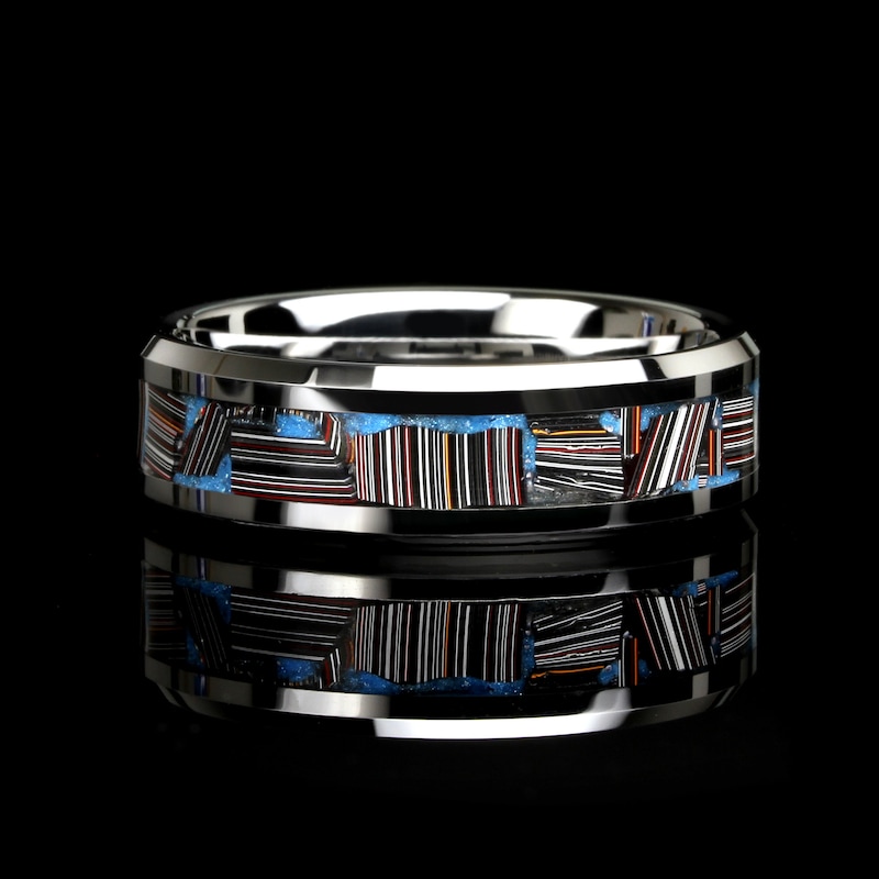 Fordite Wedding Band Men - Etsy