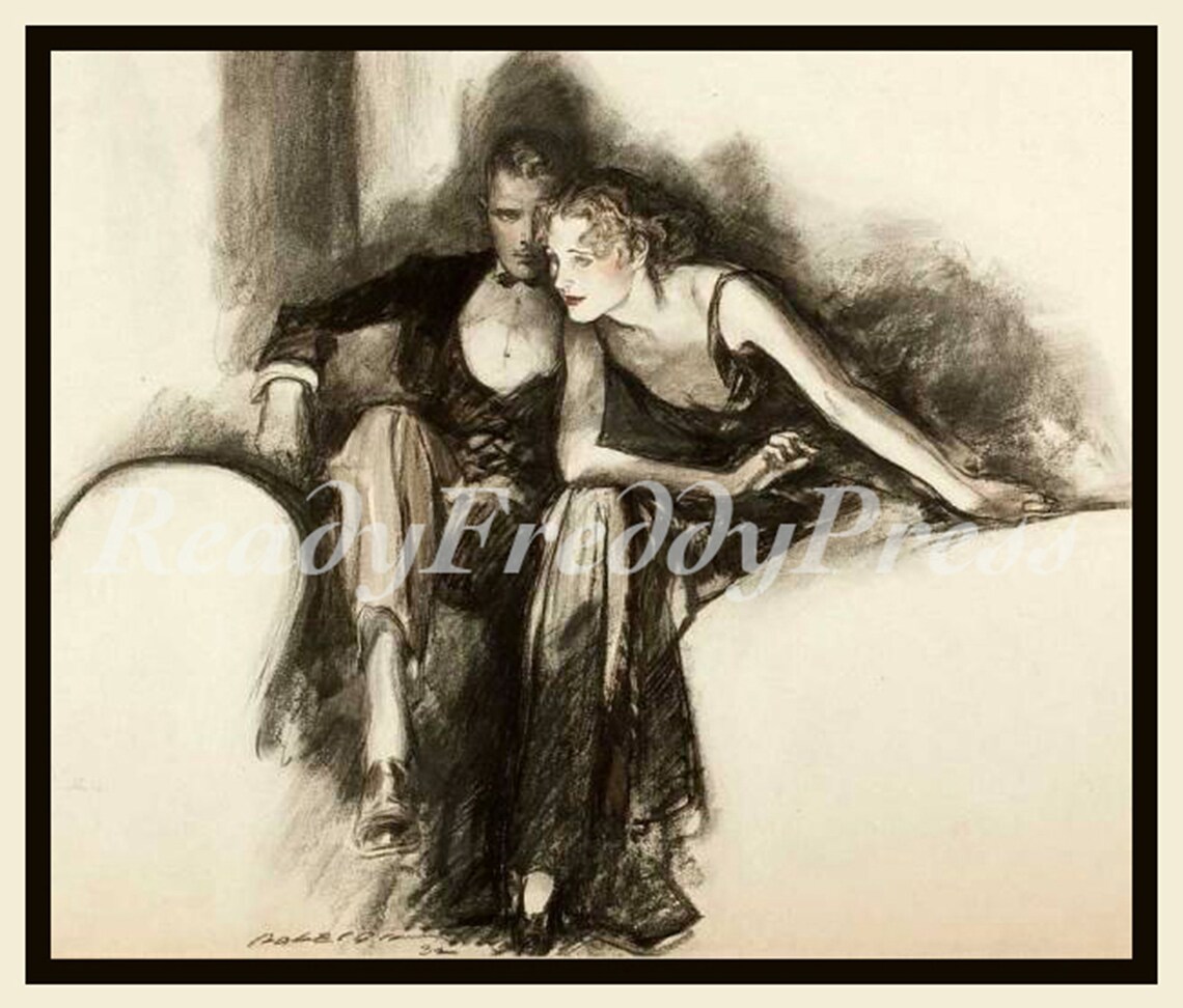 Notecards: Artist Henry Patrick Raleigh/ American Illustrator/ - Etsy