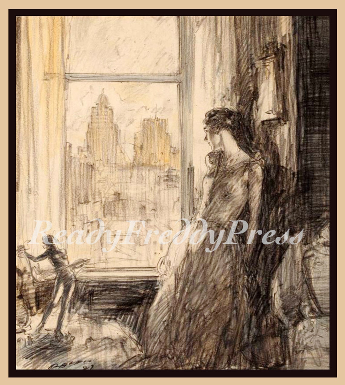 Notecards: Artist Henry Patrick Raleigh/ American Illustrator/ - Etsy