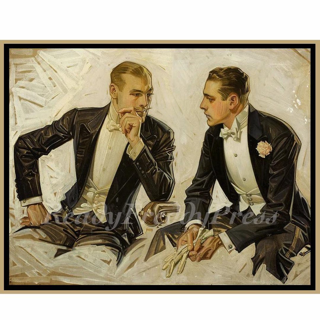 Gentlemen Notecards/ Vintage Photo/ Valentines/gentlemen/ Handsome ...