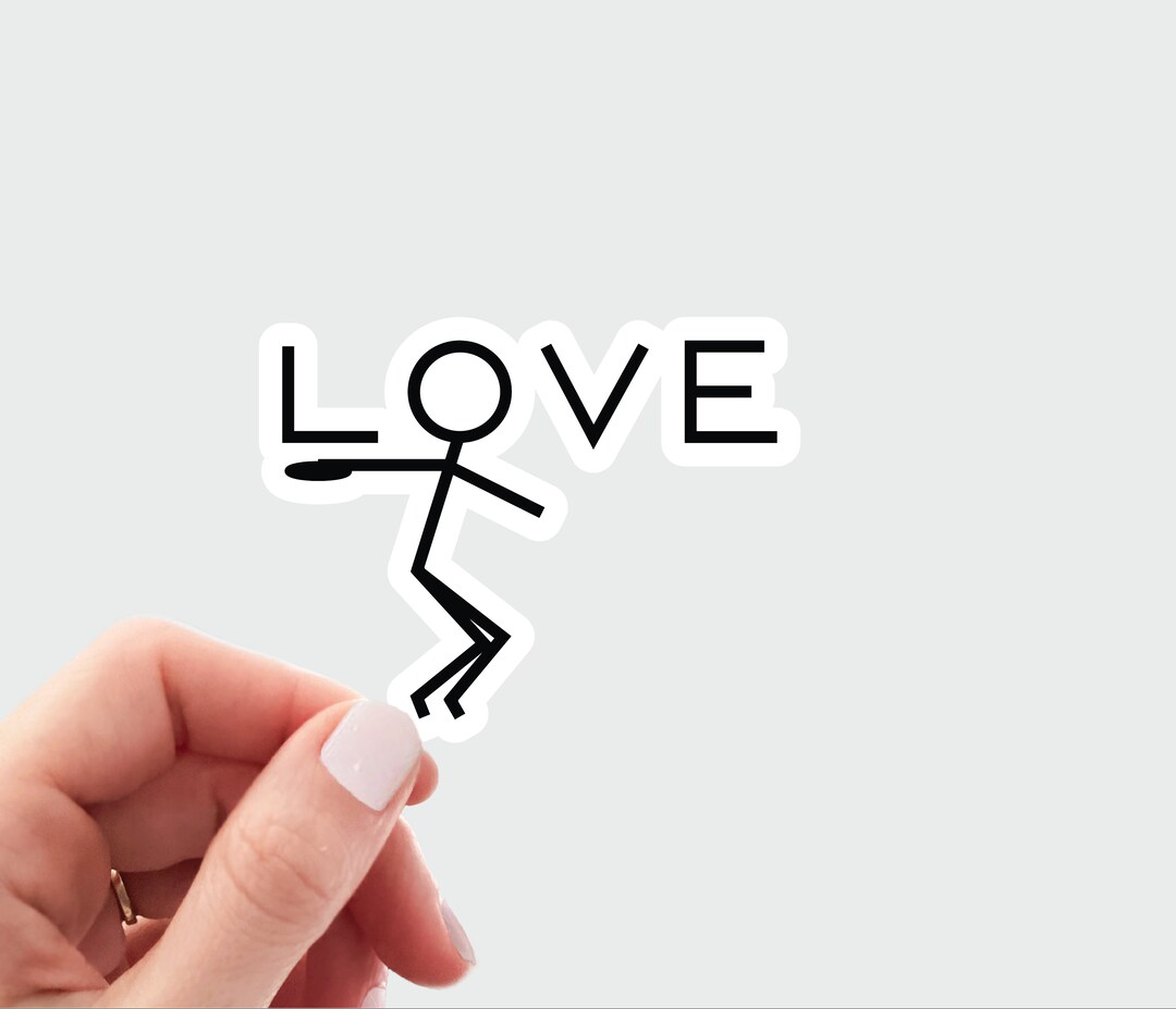 Love Discus Sticker, Discus Thrower Decal, Track Sticker, Thrower ...
