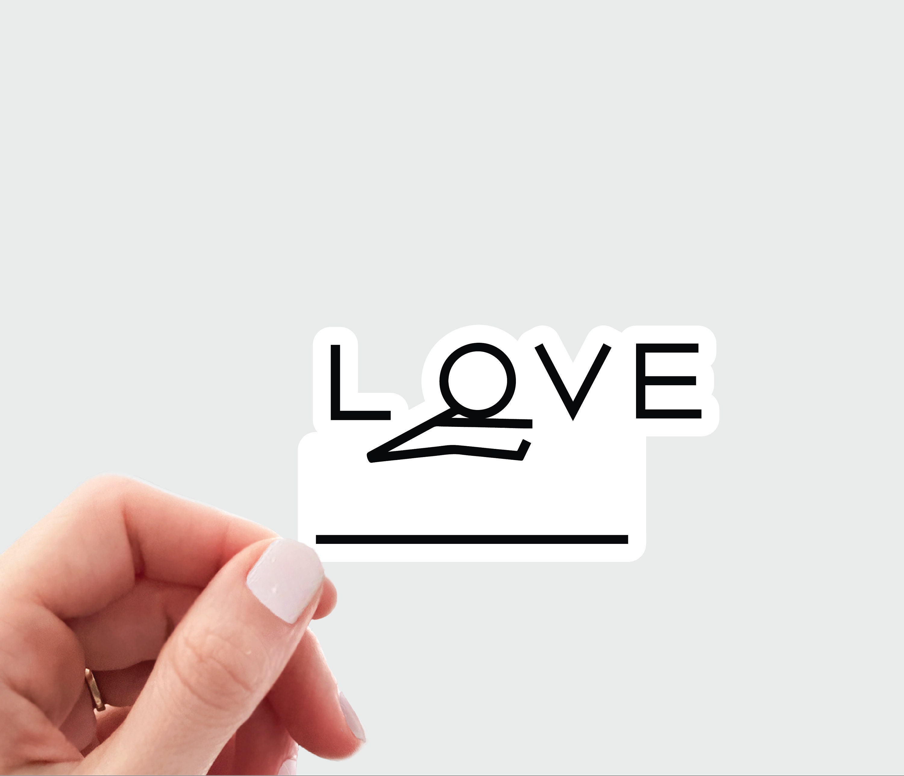 Love Long Jump Sticker, Long Jump Decal, Track Sticker, Long Jumper ...