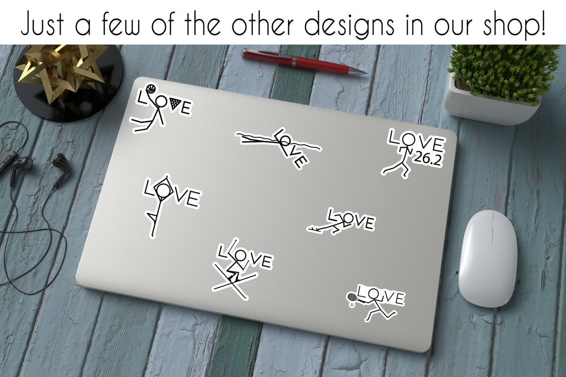 Love Discus Sticker, Discus Thrower Decal, Track Sticker, Thrower ...
