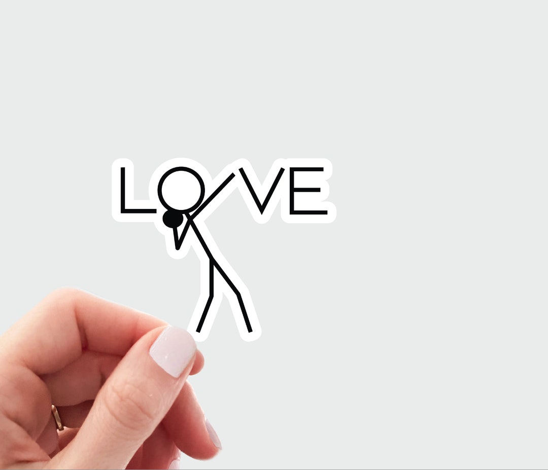 Love Shot Put Sticker, Shot Putter Decal, Track Sticker, Thrower Laptop ...