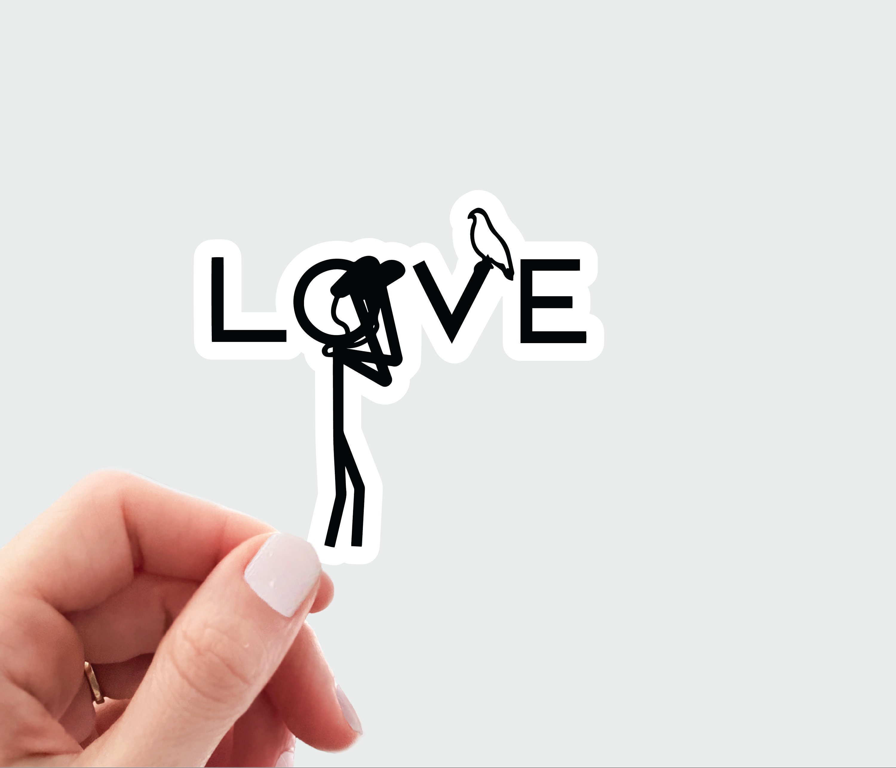 Love Bird Watching Sticker. Bird Watching Decal. Bird Watch Decal. Bird ...