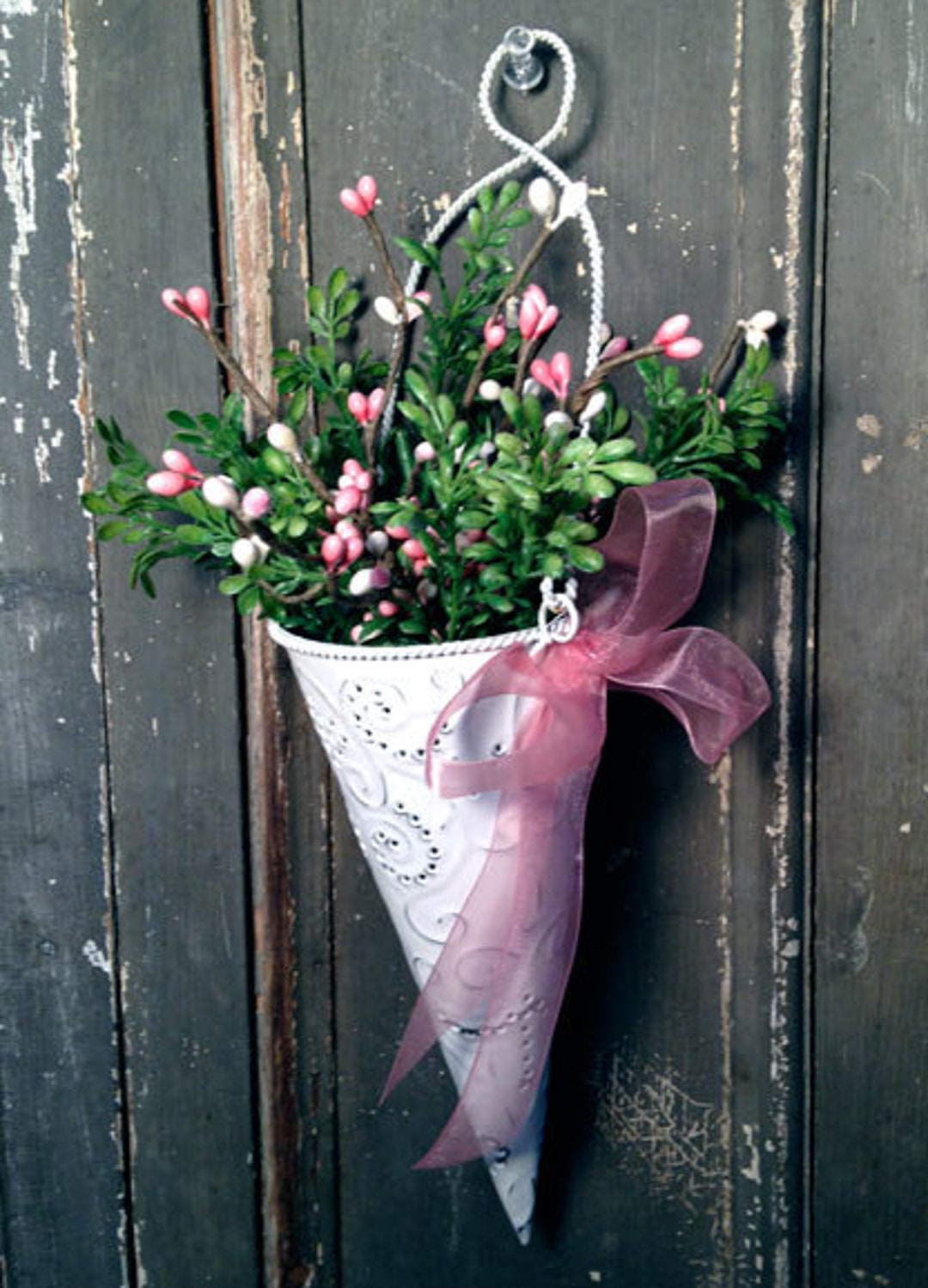 Spring & Valentine's Day Cone - Etsy