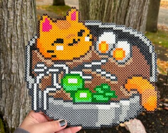 Cat Ramen Wall Art - Etsy