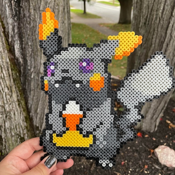 Pikachu Perler - Etsy