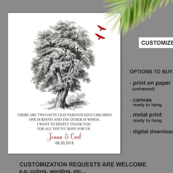 Family Roots Poem - Etsy